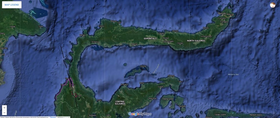 Ini Peta Zona Rawan Bencana di Palu, Donggala, Sigi dan Parigi Moutong ...